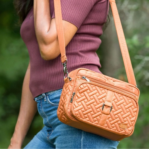 lug | Bags | Lug Carousel Xl Crossbody Bag With Rfid Protection | Poshmark